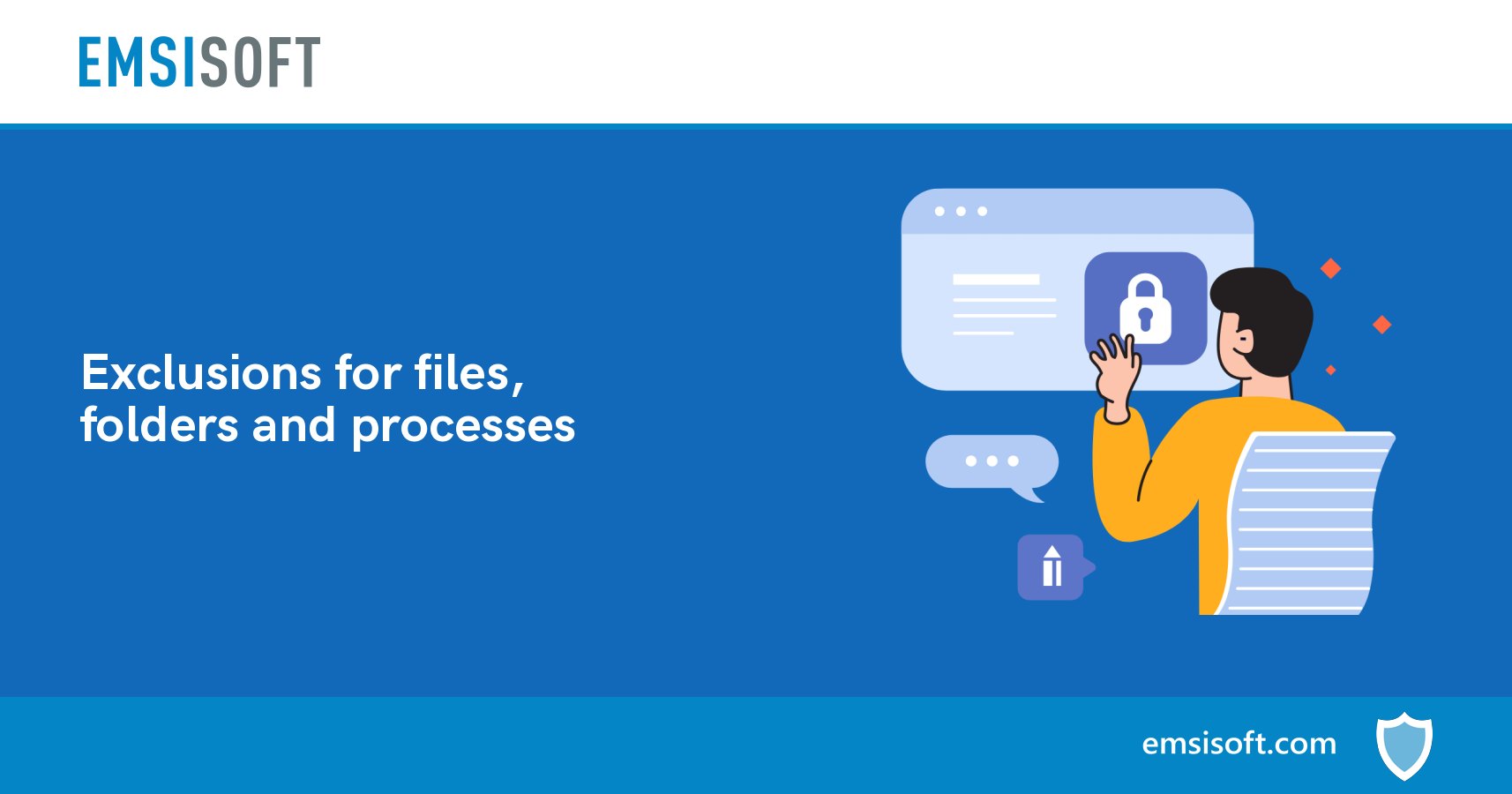 Exclusions for files, folders and processes